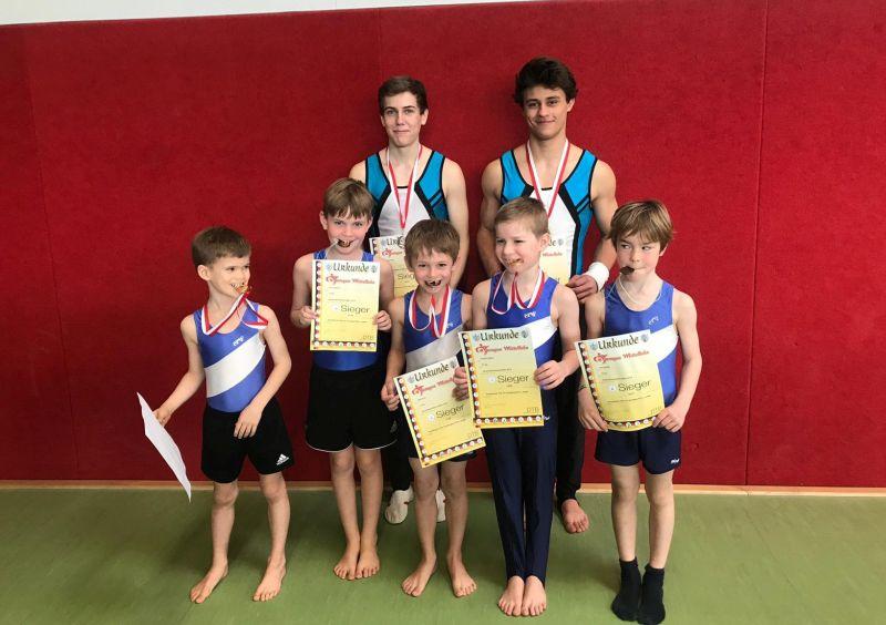 Geräteturnen: Die Gau-Einzelmeisterschaften in Niederbrechen ...